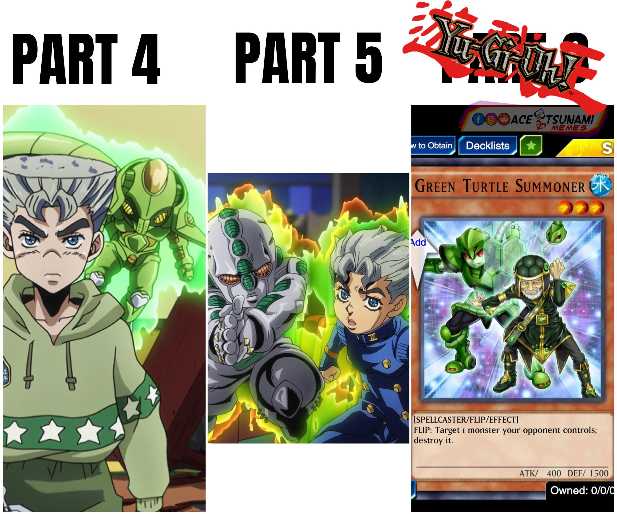 Ma boi is a yugioh card now. | /r/ShitPostCrusaders/ | Know Your Meme