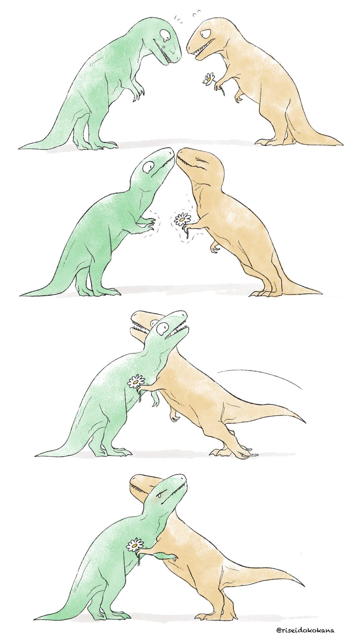 Origin of Hugs | Paleontology | Know Your Meme