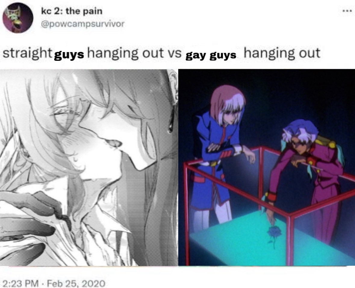 Kito the Night Bell | Straight Girls Hanging Out vs. Lesbians Hanging ...