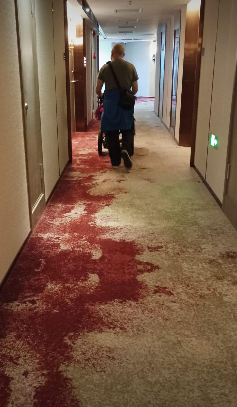 This hotel carpet | Know Your Meme