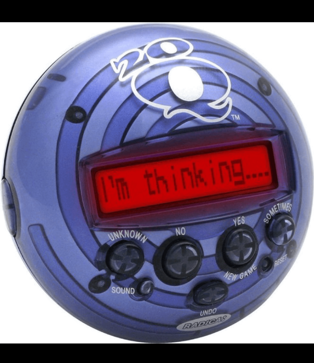 The 20 Questions ball | Know Your Meme