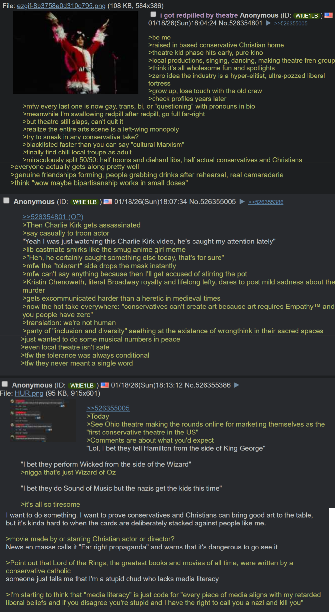 Anon joins a theatre troupe | /r/Greentext | Know Your Meme