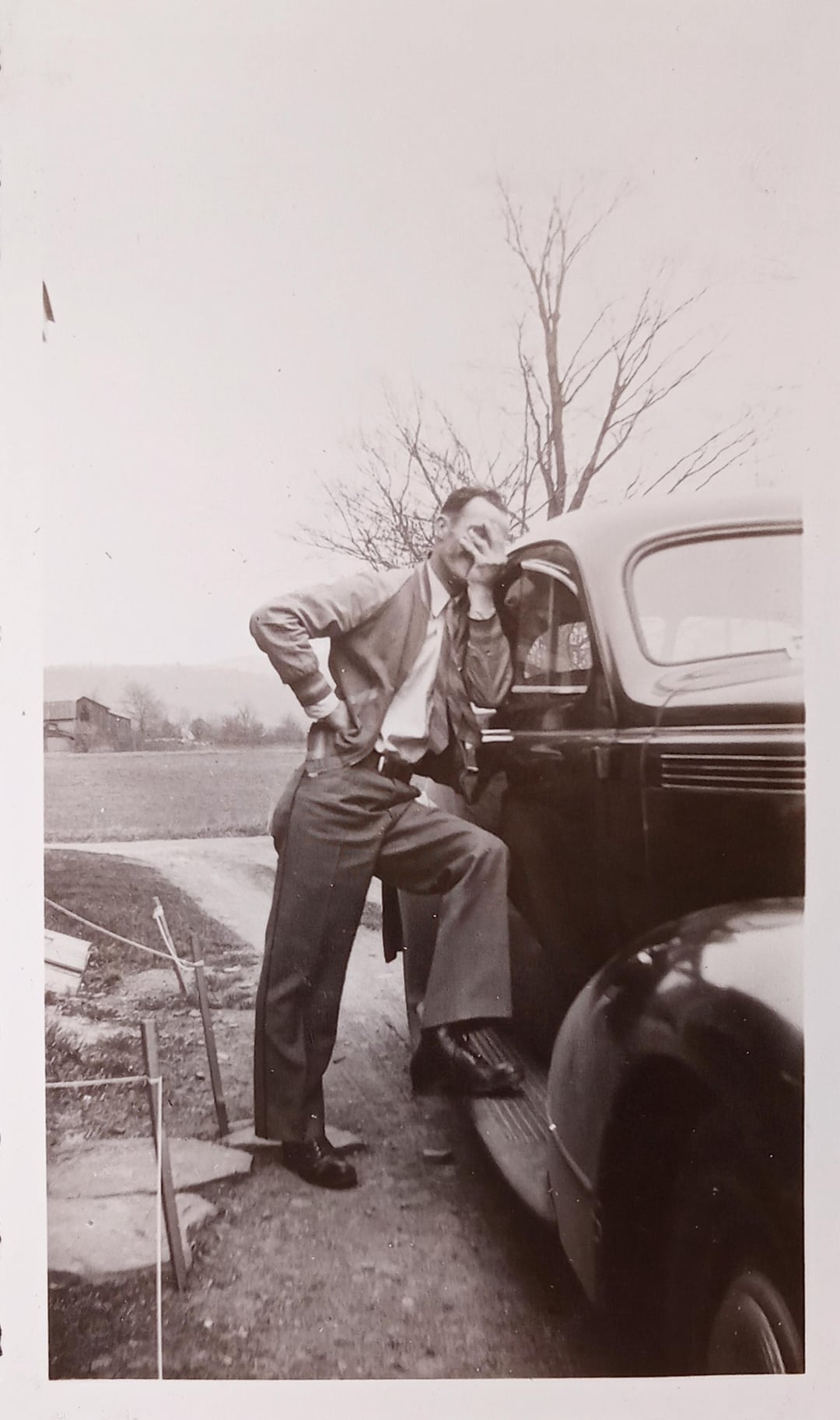 A man and his car, 1942 | History / Nostalgia | Know Your Meme