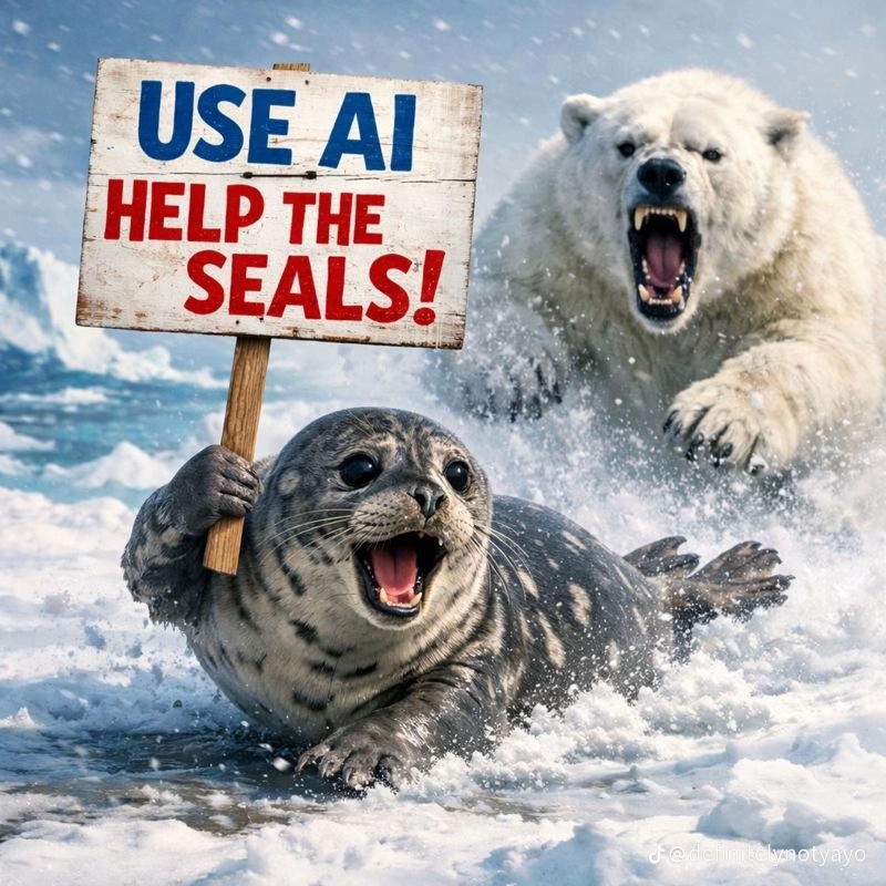 Use AI, Help Seals | AI Killing Polar Bears | Know Your Meme