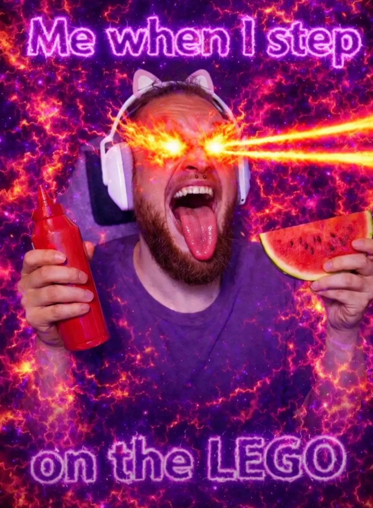 Reaction Image Me When I Step On the Lego | Me When I Step On the Lego ...