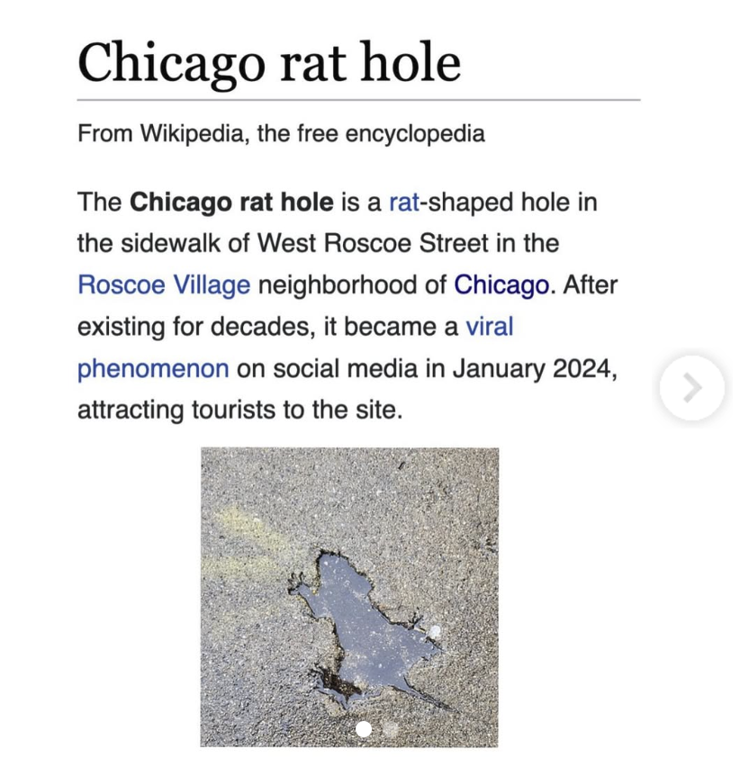 Chicago rat hole | Know Your Meme