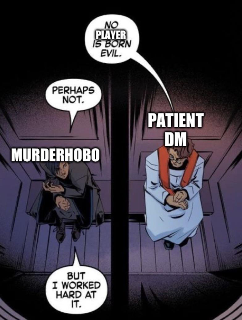 We all must work to be who we want to be. | /r/dndmemes | Know Your Meme