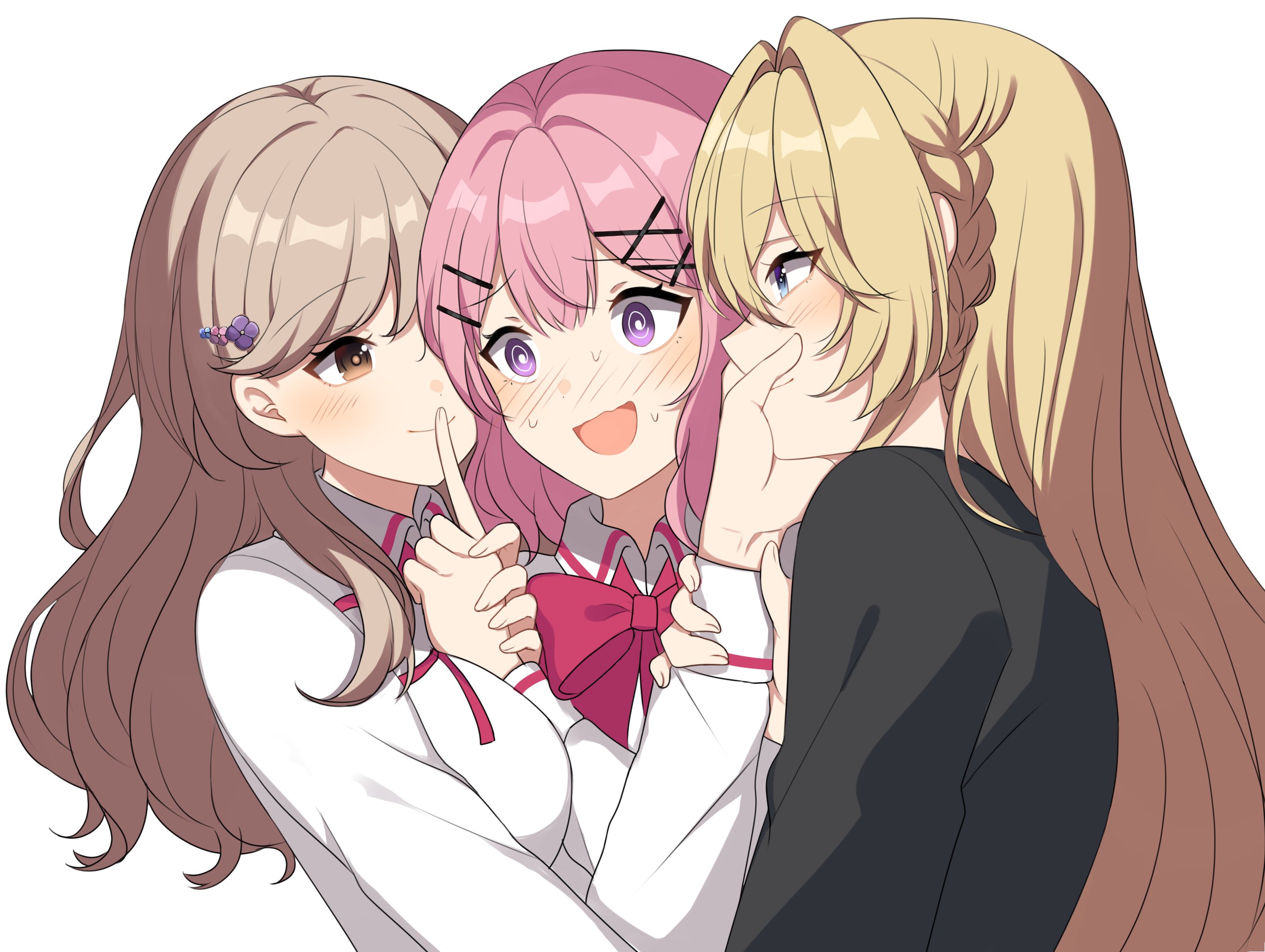 Ajisai, Mai & Renako by hrvr | Yuri | Know Your Meme