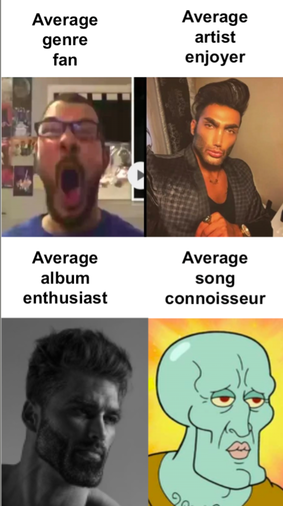 "What kind of music do you listen to?" | /r/dankmemes | Know Your Meme