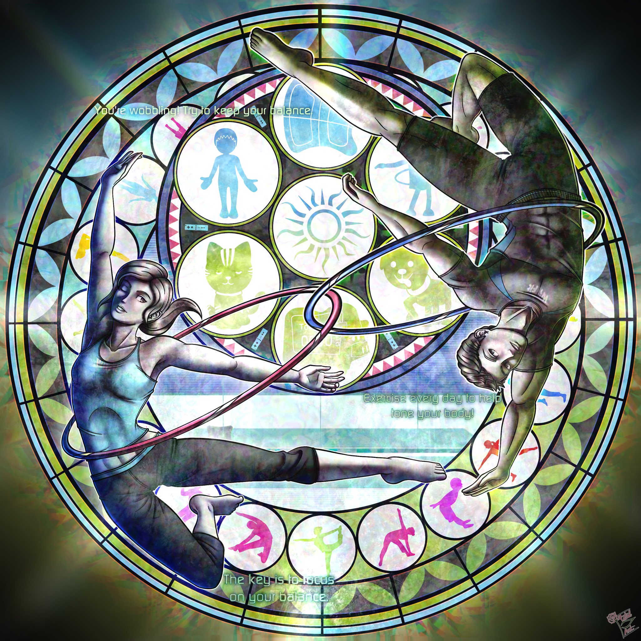 Wii Fit Trainer | Dive to the Heart / Station of Awakening | Know Your Meme