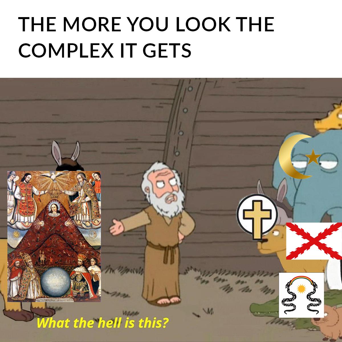 Syncretism went wild with this one | History Memes | Know Your Meme