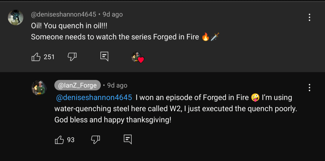 Forged in fire | Know Your Meme