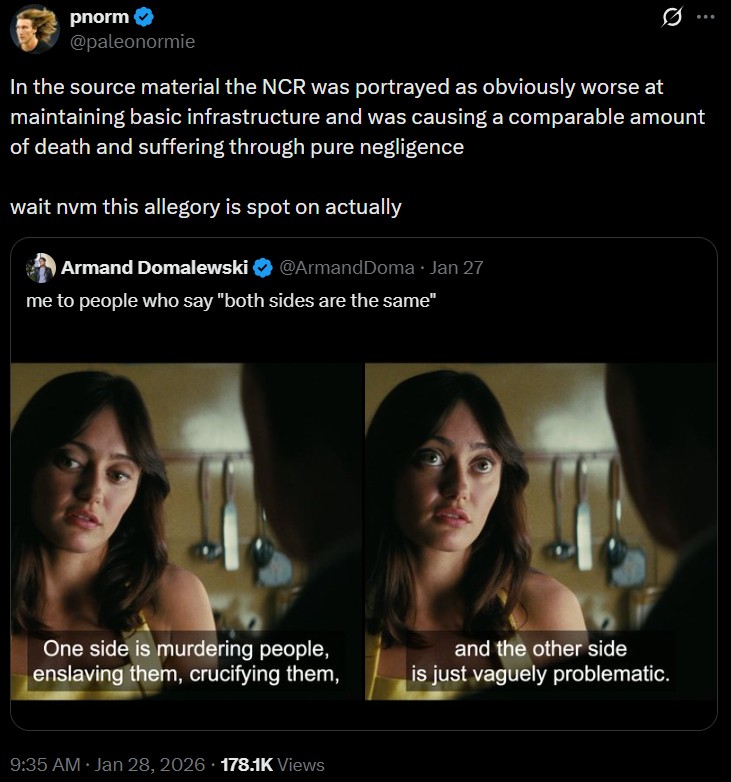 wait nvm this allegory is spot on actually | One Side Is Murdering ...