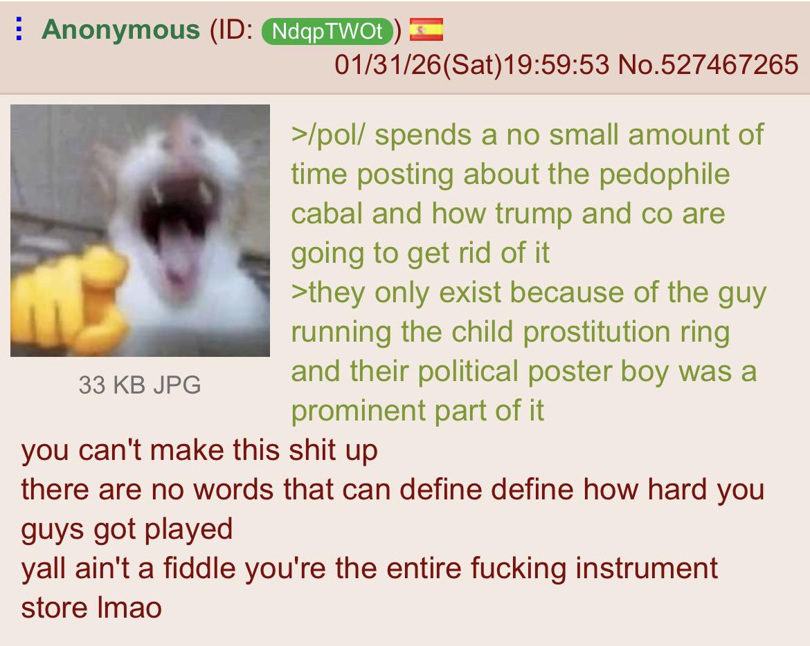 /pol/ reacts to their recently-discovered origin | /r/Greentext | Know ...