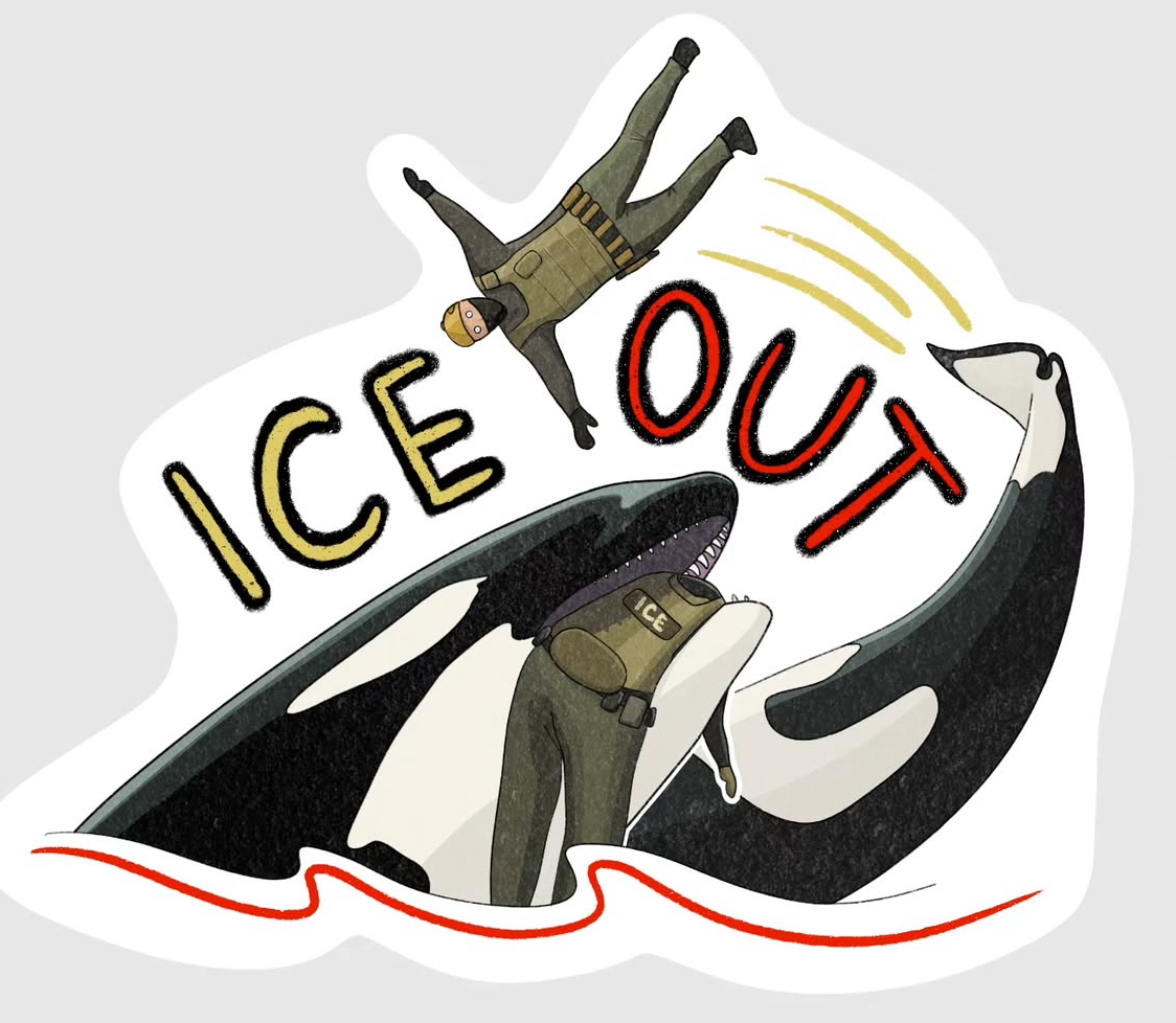 ICE out orca | 2026 ICE Protests | Know Your Meme