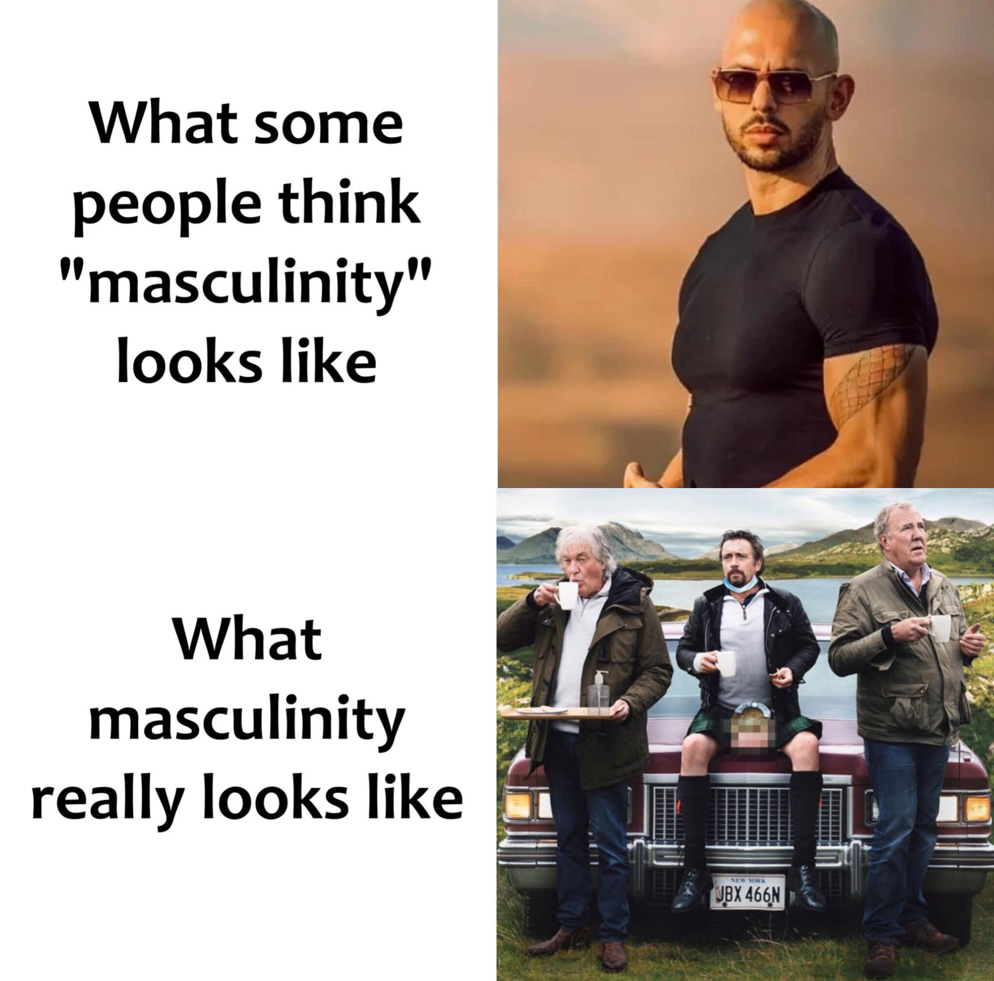 Peek masculinity! | /r/dankmemes | Know Your Meme