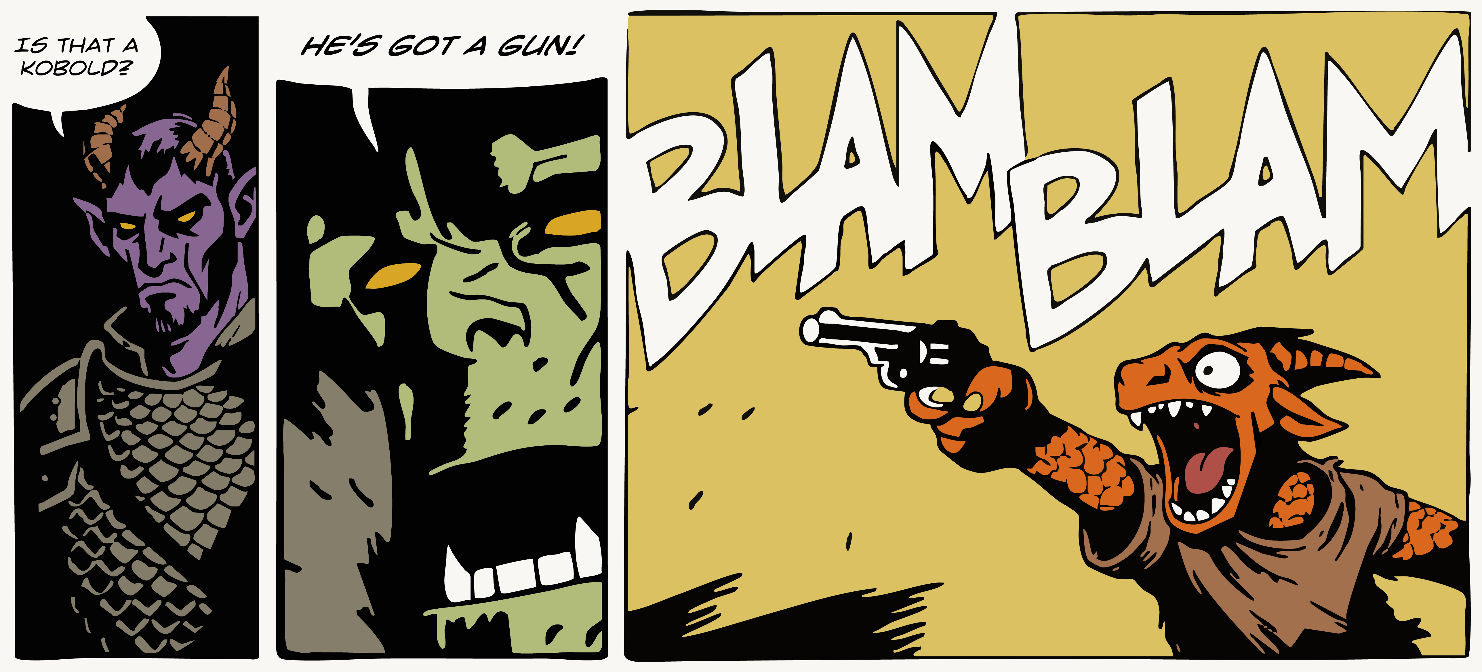 Idea for your next one-shot: give kobolds guns | /r/dndmemes | Know ...