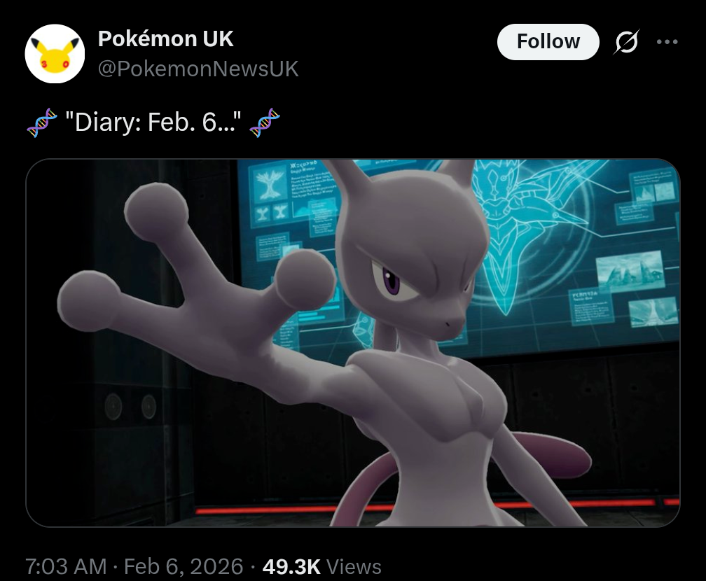 🧬Diary: Feb 6.🧬 | Mewtwo's Birthday | Know Your Meme