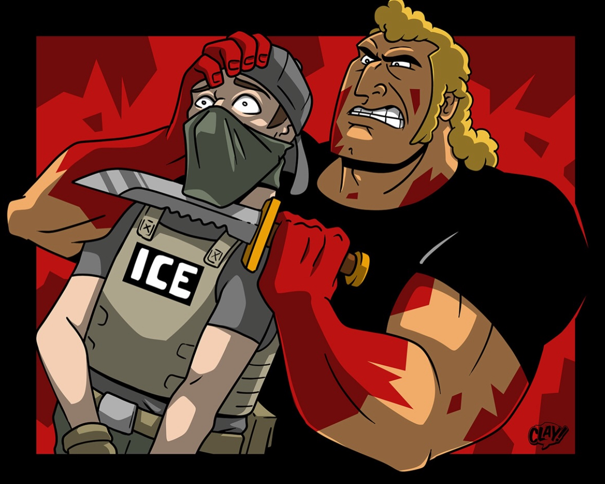 Brock Samson vs ICE | 2026 ICE Protests | Know Your Meme