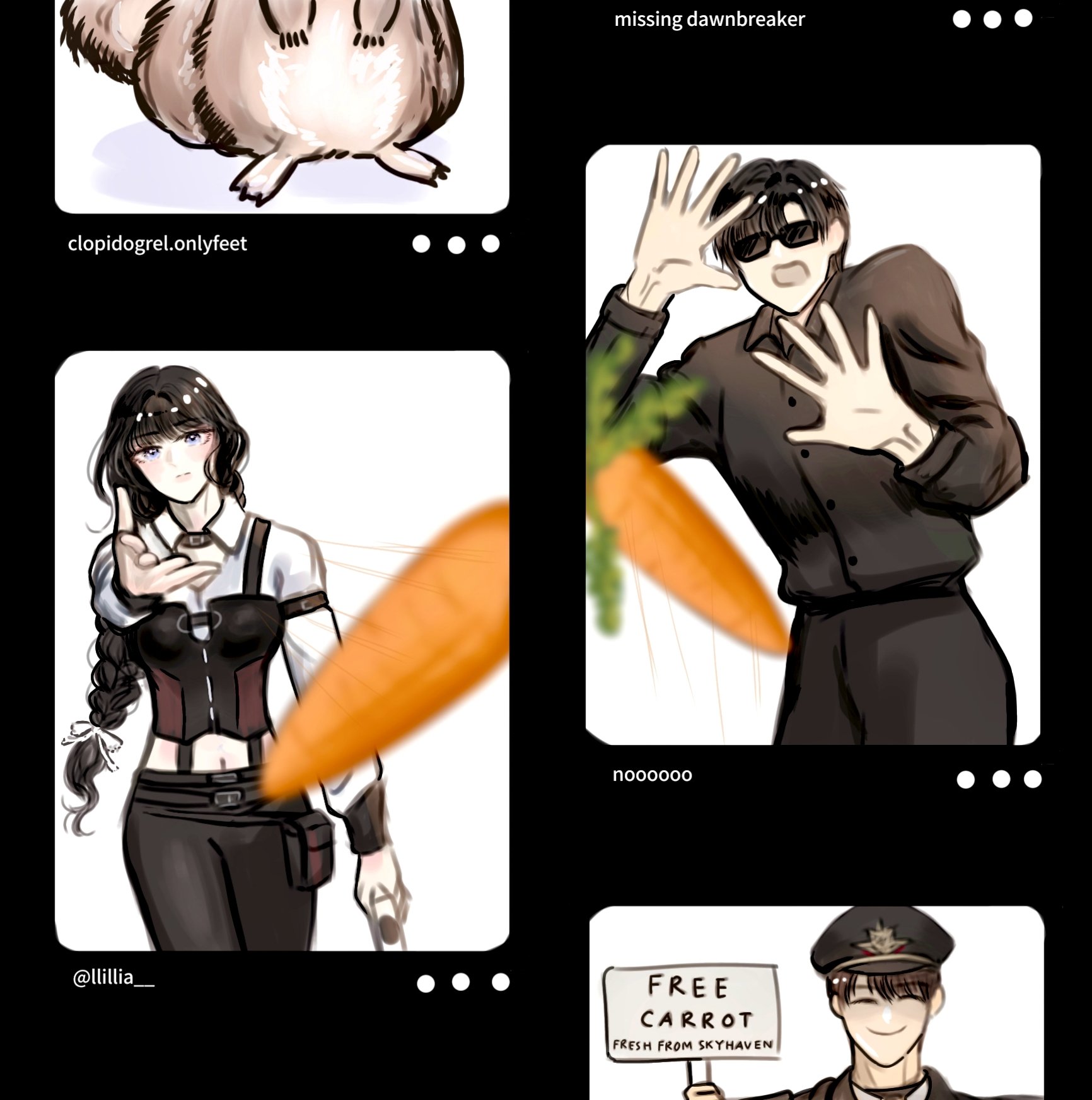 @llillia__ | Eminem Throwing Rose Redraws | Know Your Meme