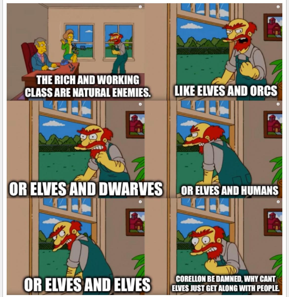 Ugh, Elves. | /r/dndmemes | Dungeons and Dragons | Know Your Meme
