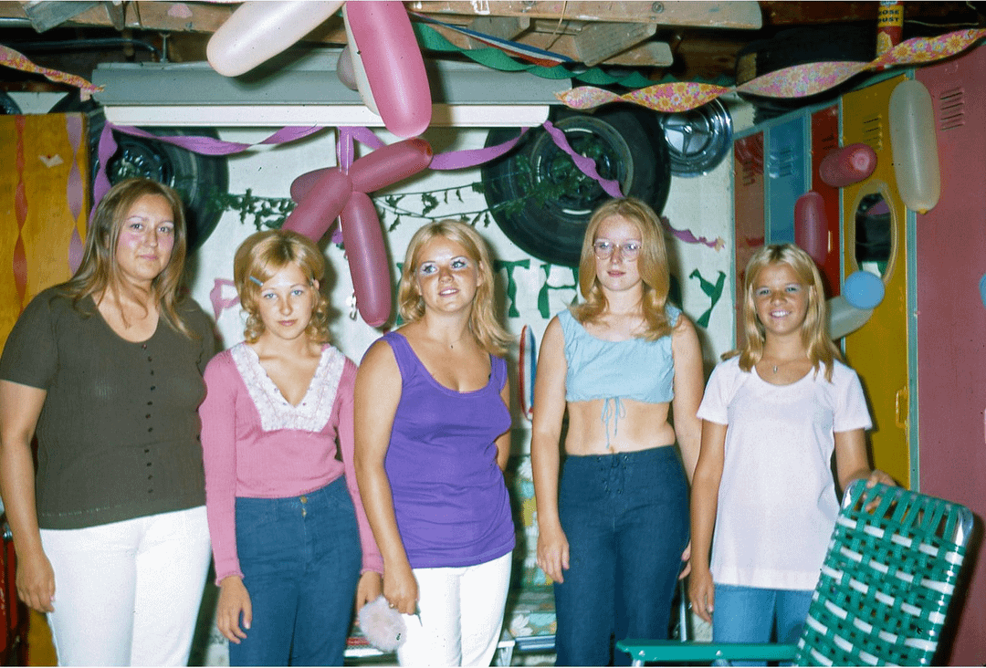 A birthday party in 1971 | History / Nostalgia | Know Your Meme
