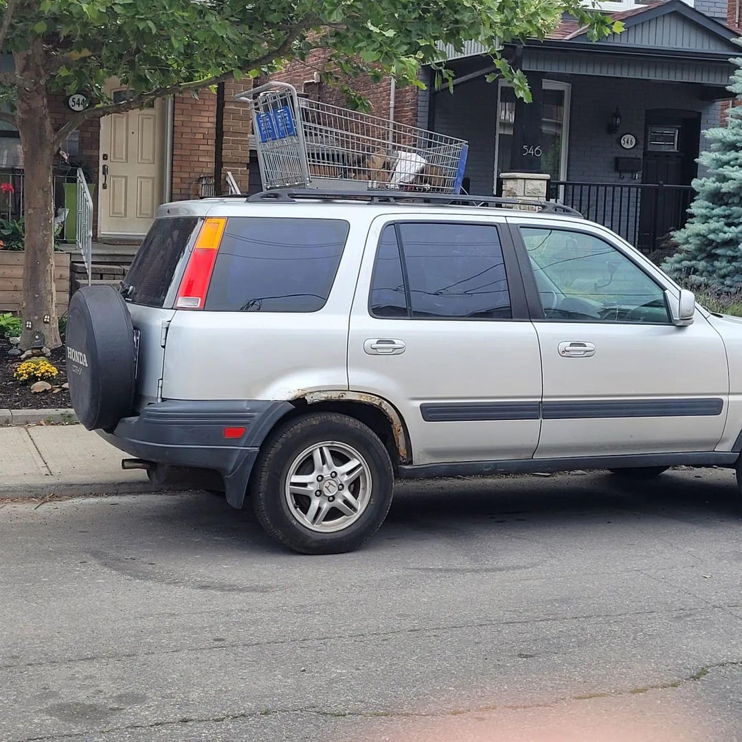 DIY roof rack | /r/Shitty_Car_Mods / Shitty Car Mods | Know Your Meme
