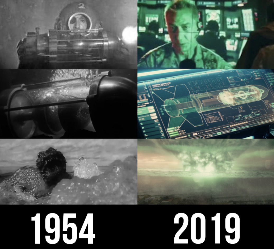 Oxygen destroyer comparison | Godzilla: King of the Monsters | Know ...