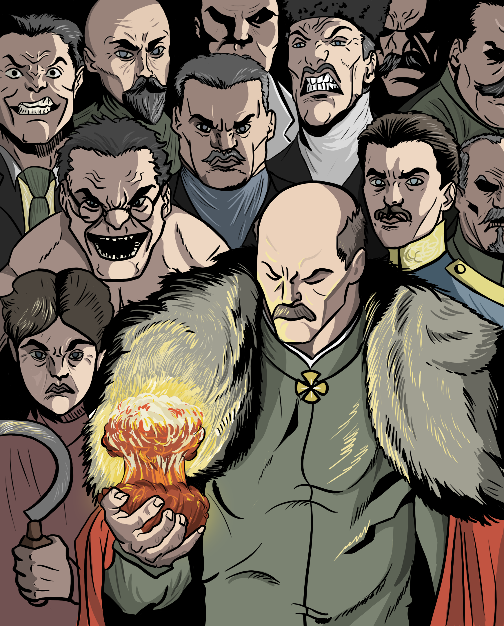 Kaiserreich Russians | Thragg and Viltrumites Panel | Know Your Meme