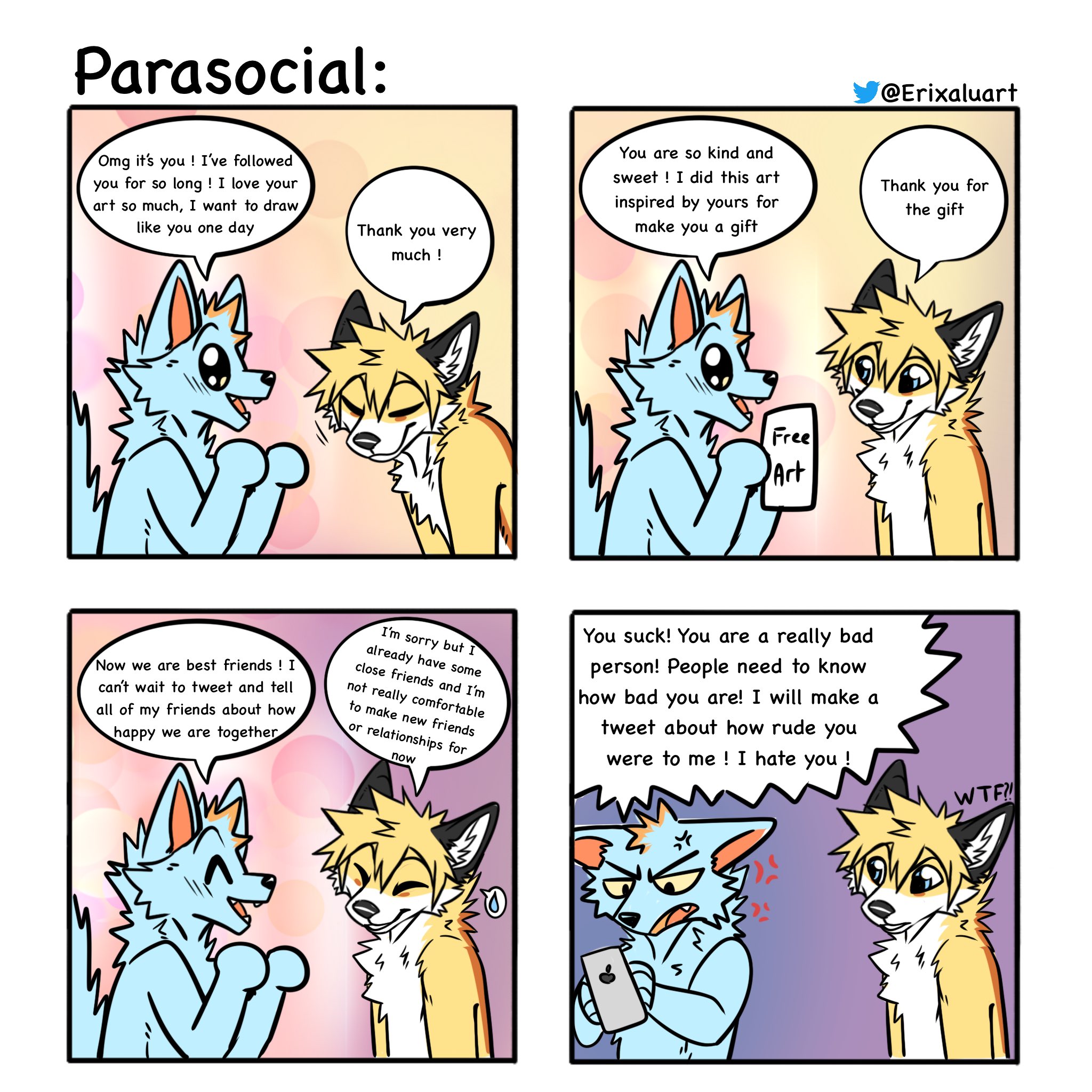 Parasocial | Furries / Furry | Know Your Meme