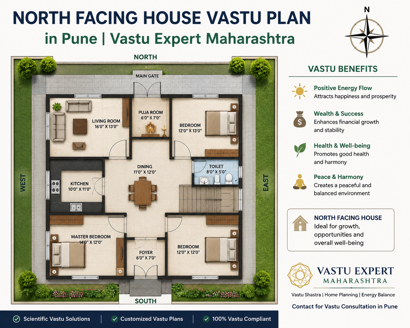 North Facing House Vastu Plan in Pune | | Know Your Meme