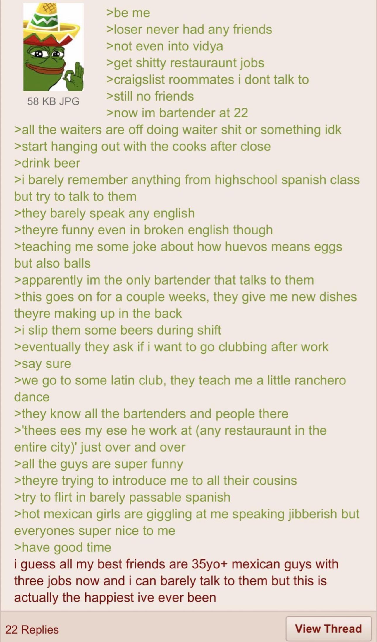 Anon is finally happy | /r/Greentext | Know Your Meme