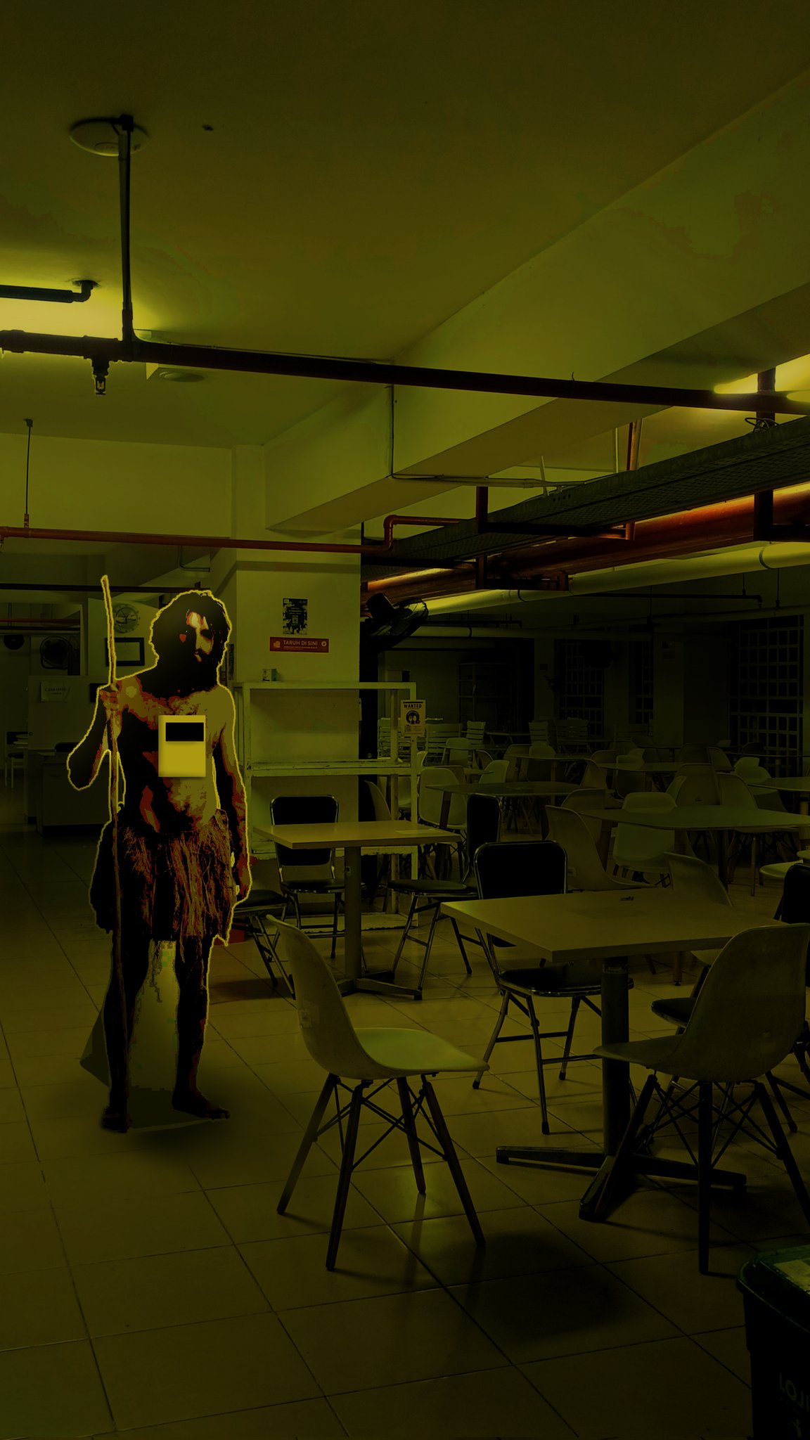 Canteens lookin a bit weird | The Backrooms | Know Your Meme