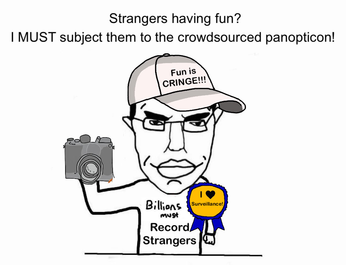 People who take photos of random people in public | Know Your Meme